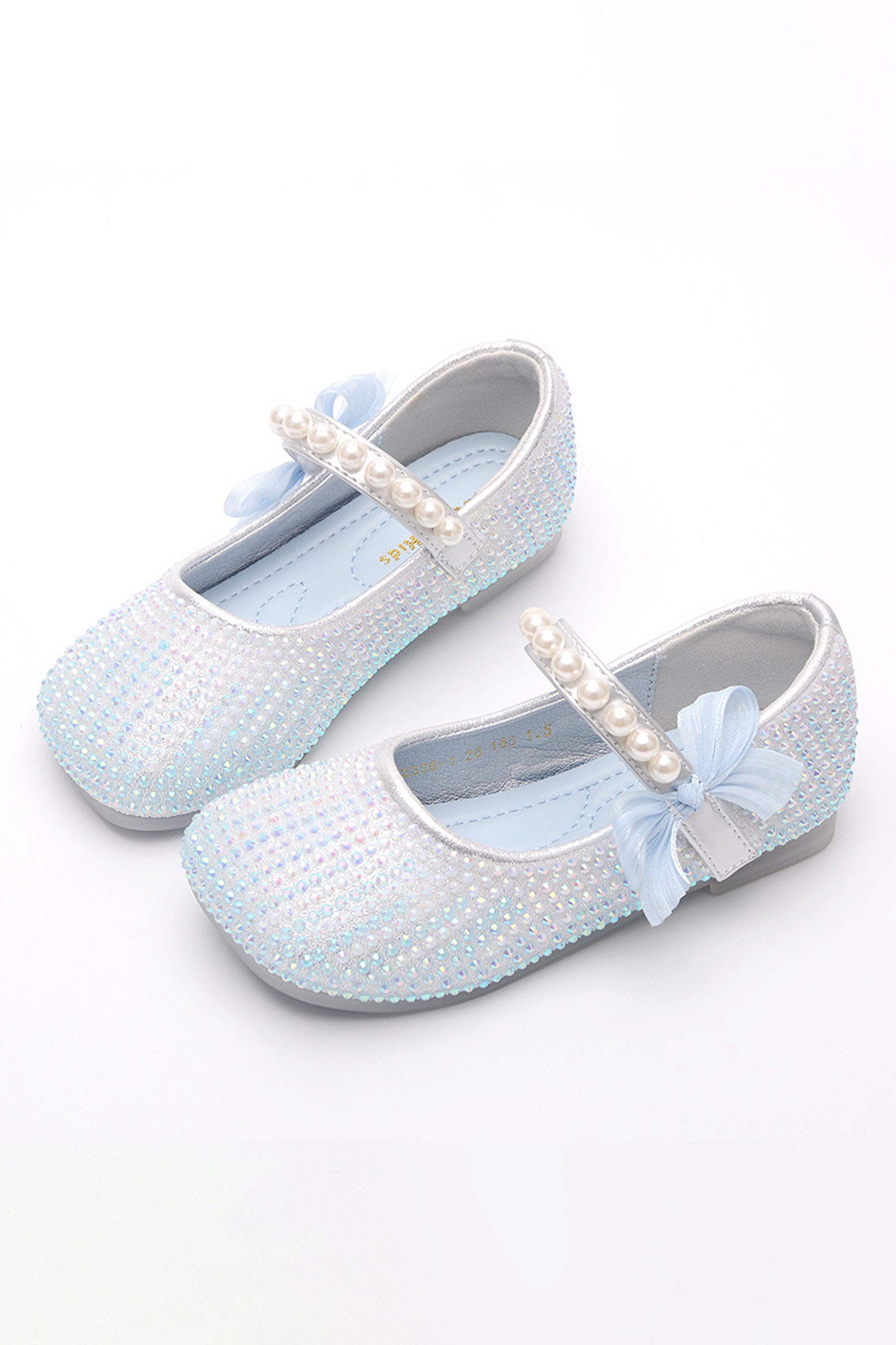 Pearl Little Girls Rhinestone Princess Shoes – DUNTERY UK