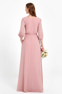Affordable Modest Bridesmaid Dresses – DUNTERY UK