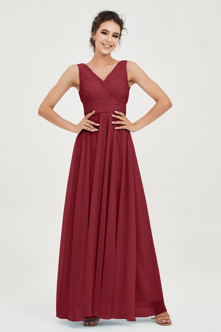 Burgundy Affordable Bridesmaid Dresses in 70 Colors 100 Styles – DUNTERY UK
